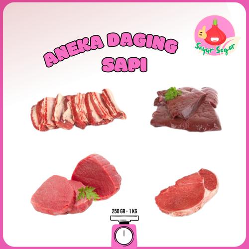 Jual Daging Sapi/Has Dalam/Paha/Has Luar/Tulang Iga/Buntut/Sengkel ...