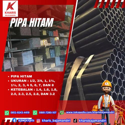 Promo PIPA HITAM UKURAN 4 Inch/ PIPA BESI HITAM 4 Inch - 4 Inch, 2.5mm ...