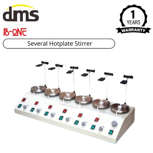 Jual PRIO - 6 Tungku Several Magnetic Laboratorium Hotplate Stirrer ...
