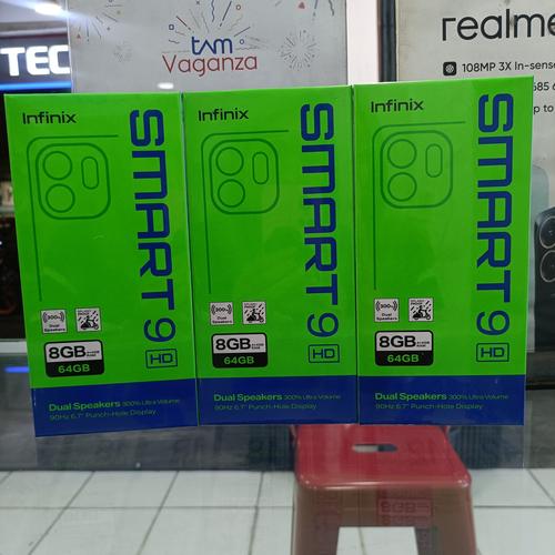 Jual Infinix Smart 9HD 9 HD Ram 4/64 Gb 4+4 8/64GB Garansi Resmi ...