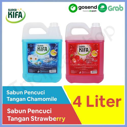 Jual Handsoap Handwash Cuci Tangan Super Kifa Jerigen 4 Liter ...