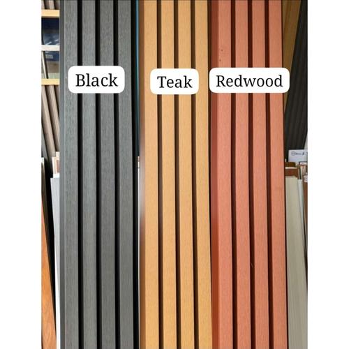 Jual WPC Wallpanel Outdoor Murah PVC Wall Panel Dinding Luar - Black ...