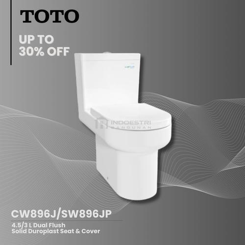 Promo Closet Duduk TOTO CW896J / SW896JP + TC880SJ Soft Closing (305mm ...