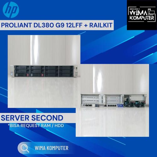 Jual HP PROLIANT DL380 G9 RAM 256GB E5-2680V4 NO HDD PLUS RAILKIT ...