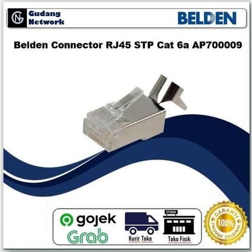 Jual Belden RJ45-CONNECTOR STP CAT6A AP700009 isi 100pcs - Jakarta ...