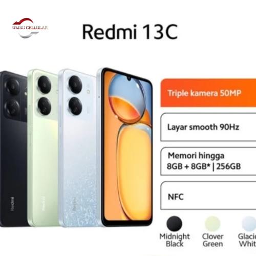 Jual XIAOMI REDMI 13C 6/128 | 8/256GB - Garansi Resmi TAM - Biru, 6/128 ...