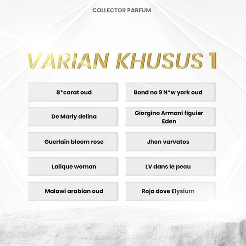 Jual Collector Parfum - kemasan Varian Khusus parfum refill Bandung ...