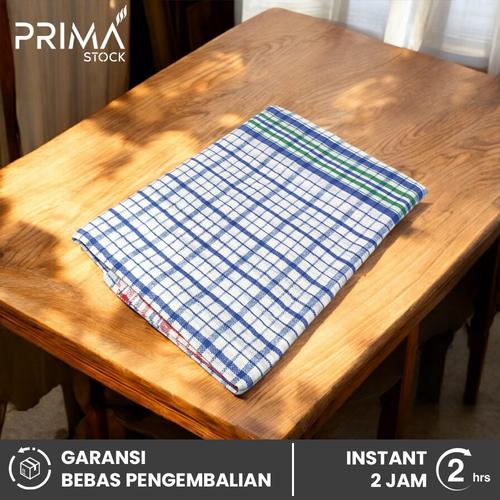 Jual Serbet Kain Kotak Vintage Lap Tangan Dapur 50 X 50 CM - Kota ...