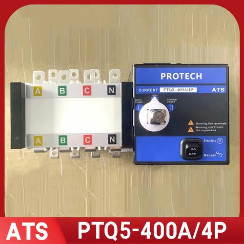 Jual ATS 4P 400A controller dual power automatic transfer switch ...