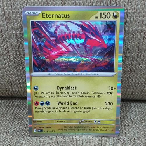 Jual KARTU POKEMON ETERNATUS R SV8S KILAT RASI INDONESIA - Jakarta ...