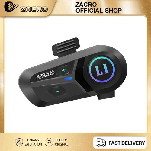 Promo ZACRO L1 Headset Helm Bluetooth 5.3 Waterproof IPX67 / Headset ...