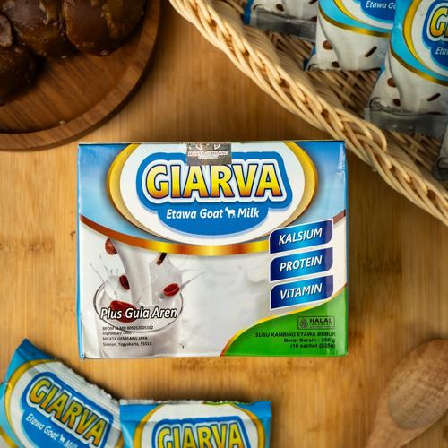 Promo GIARVA Susu Kambing Etawa Plus Gula Aren / Etawa Goat Milk Halal ...
