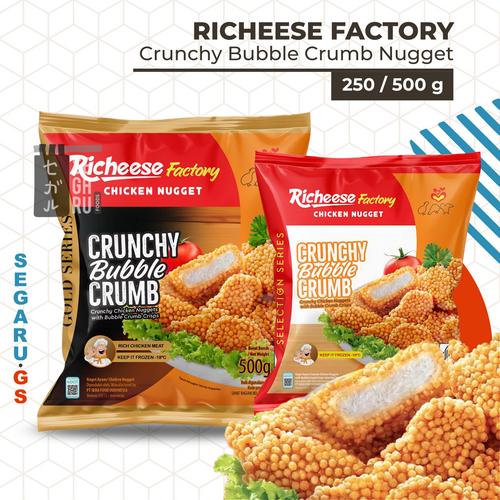 Jual Chicken Nugget Richeese Factory Nugget Crunchy Bubble Crumb - 500 ...