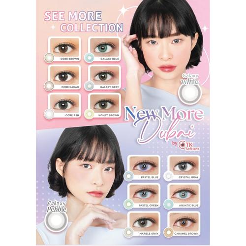 Jual Softlens New More Dubai normal - ochre brown - Jakarta Selatan ...