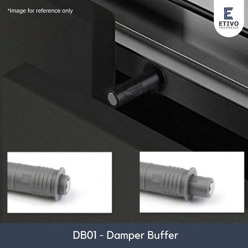 Jual DB01 Etivo Built-In Push to Open Damper Buffer Hidden | Tip On ...