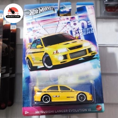 Jual Hotwheels Mitsubishi Lancer Evolution VI 90s Street Scene - Kab ...