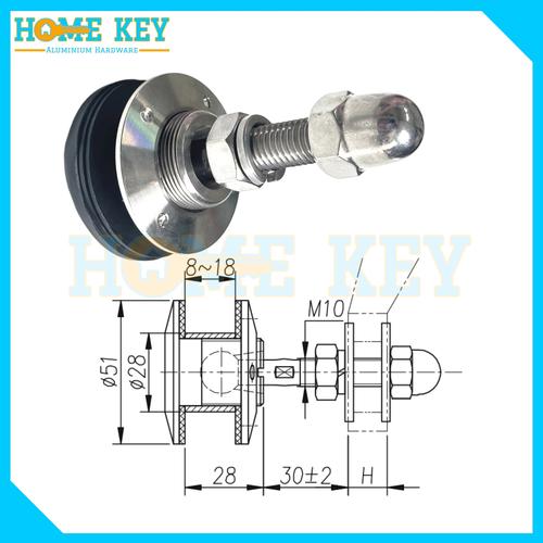 Jual Spider Fitting Routel Kinlong - TF11X SS304 Padat - Kota Tangerang ...