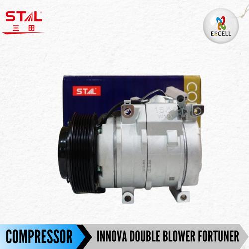 Jual Compressor Kompresor Ac Mobil Toyota Innova Double Blower Fortuner ...
