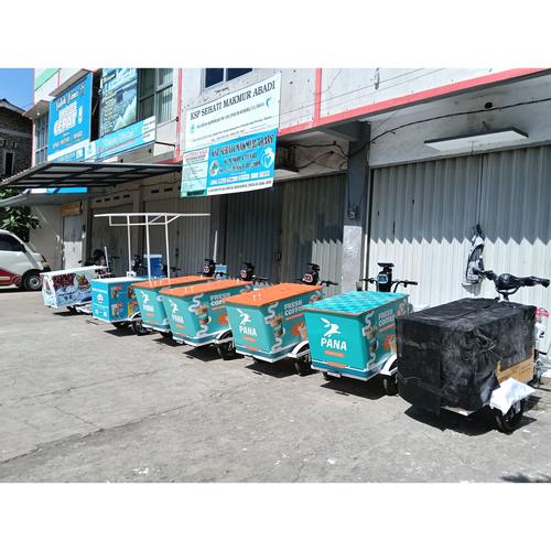 Jual Gerobak Sepeda Listrik Pujasera - COSTUM BY REQ - Kota Serang ...