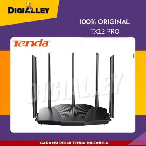 Jual Tenda TX12 Pro AX3000 Dual Band Gigabit WiFi 6 Router Super Fast ...