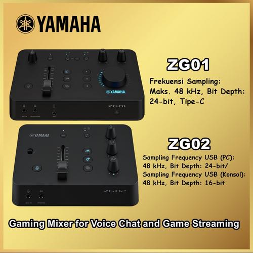 Promo Yamaha ZG01 / ZG02 Gaming Mixer for Voice Chat and Game Streaming ...
