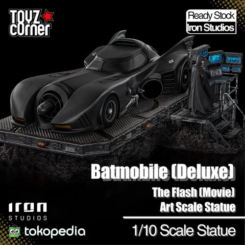 Promo Iron Studios 1/10 Art Scale The Flash (Movie) - Batmobile (Deluxe ...