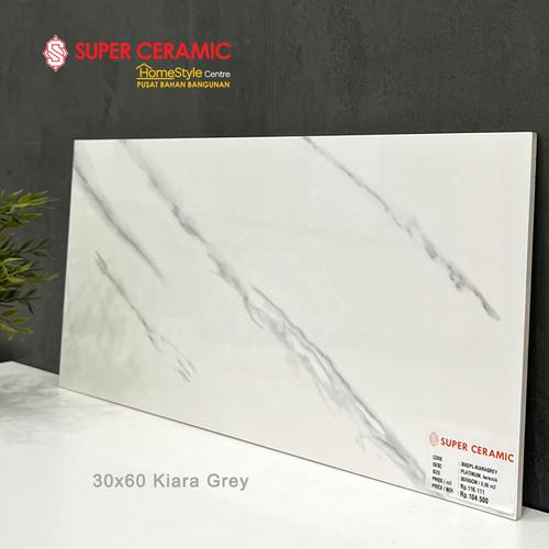 Promo PLATINUM 30x60 Keramik Dinding - KIARA GREY - Kota Bekasi - Super Ceramic Indonesia ...