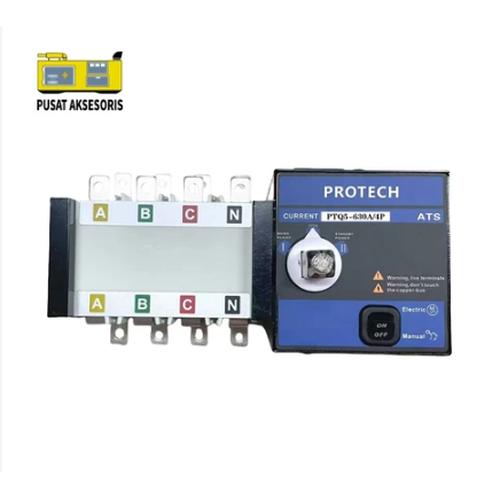 Jual COS Motorized ATS 630A 4P Automatic Transfer Switch 630A 4 Pole ...