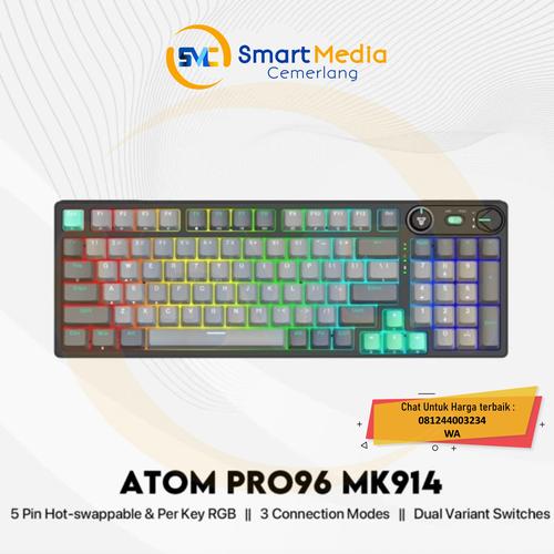 Promo Fantech MK914 Atom Pro 96 Stellar Edition Wireless Mechanical ...
