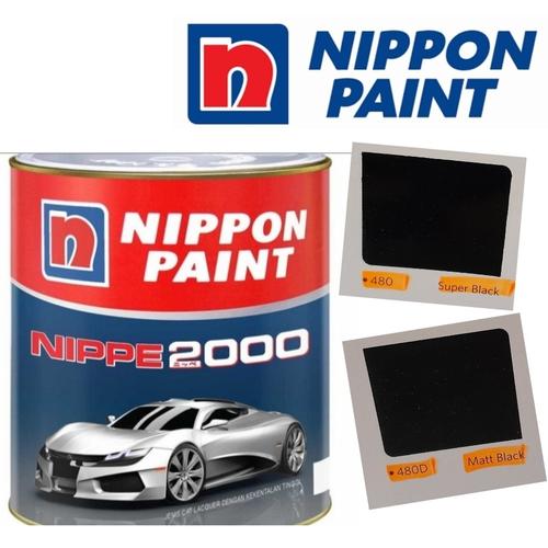 Jual CAT DUCO NIPPE 2000 WARNA HITAM DOFF / BLACK MATT KODE 480D - 1 ...