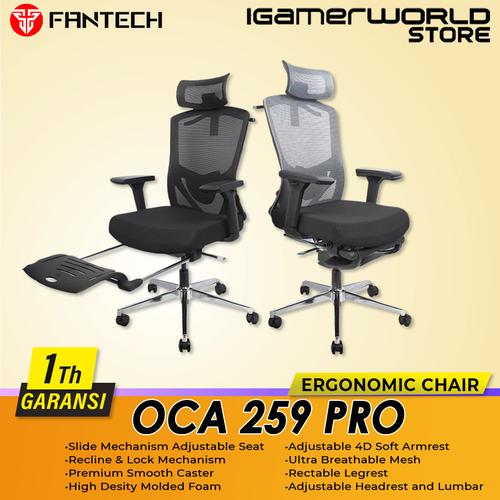 Promo Fantech OCA 259 PRO / OCA-259 OCA259 PRO Kursi Premium Office ...