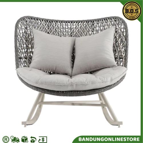 Jual Kursi Goyang Besar Minimalis Putih Informa Yamada Kursi Santai ...