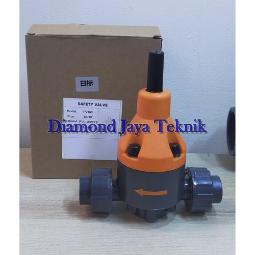 Jual Safety Valve PVC 1/2" Inch / Back Pressure Valve PVC DN15 22MM ...