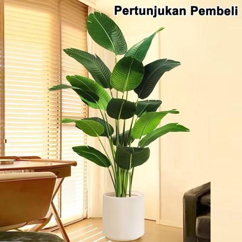 Jual DAUN PALEM PLASTIK POHON PISANG DAN POT DAUN PALEM JUMBODAUN ...