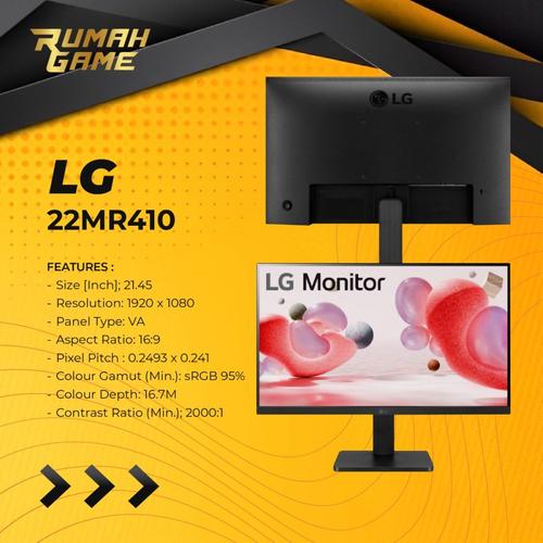 Jual LED Monitor LG 22MR410 22" FHD VA 5ms 100Hz Hdmi VGA Monitor 22 Inch 22inch - Kota Semarang ...