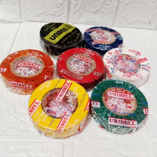 Jual Isolasi listrik unibell PVC Electrical Tape type General - 0,2mmx ...
