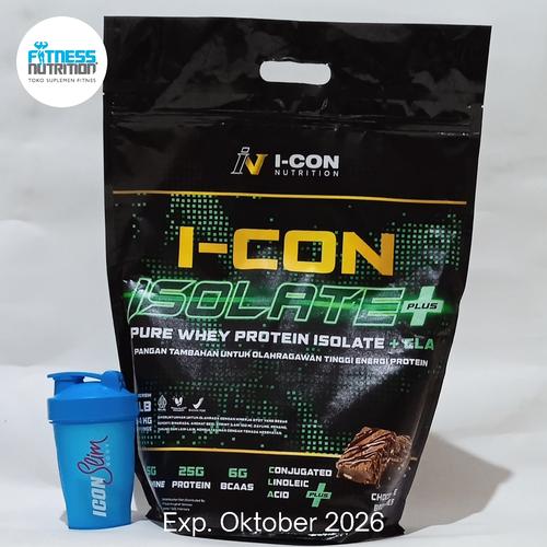 Jual Whey I-Con Isolate Plus CLA isi 10 Lbs Icon Nutrition - Vanilla ...