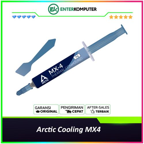 Jual Arctic Cooling MX4 - 4Gr High Performance Thermal Paste with Spatula - Jakarta Pusat ...