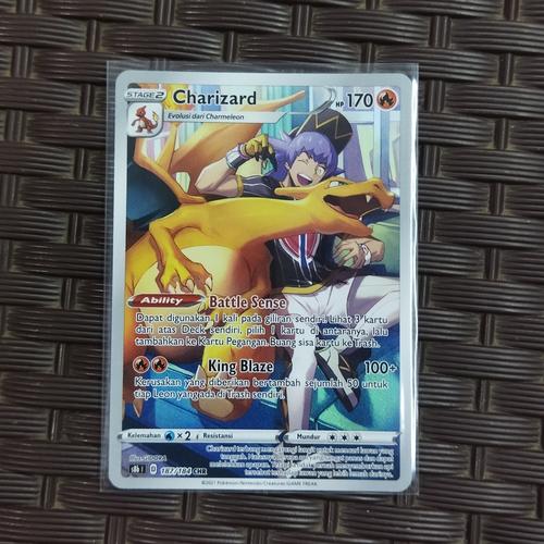 Jual charizard chr tcg kartu pokemon indonesia no greninja pikachu ...