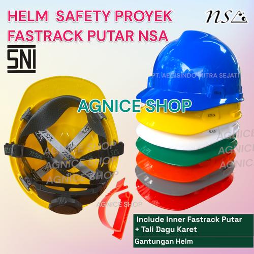 Jual Helm Safety Proyek NSA inner FASTRACK PUTAR V-806 SNI V Guard ...