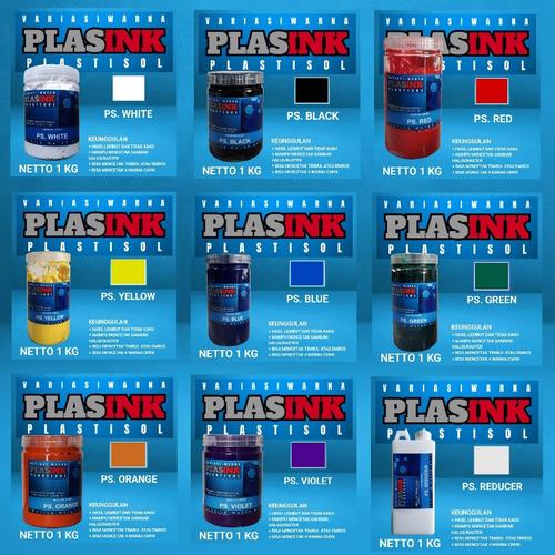 Jual PLAS-INK Plastisol. Variasi Warna. Textile Water Base. NETTO 1 KG ...