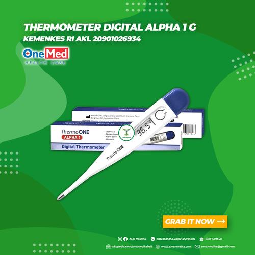 Jual Thermometer Digital Thermo One Alpha 1 Merk OneMed - Kota Denpasar ...