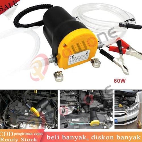 Jual [STOK READY] Pompa Air Elektrik Portable Transfer Oli Mobil Fluid ...