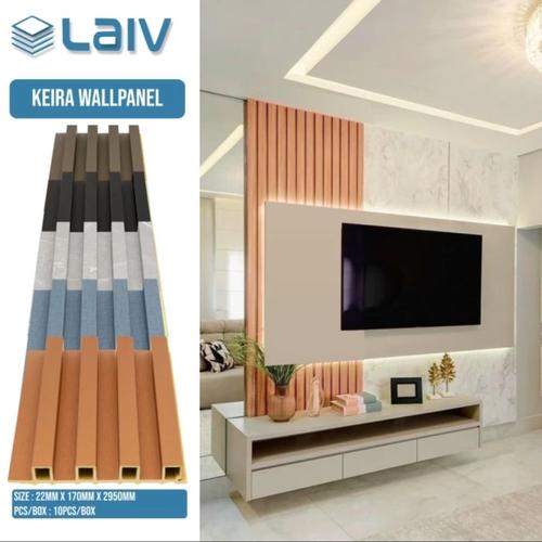 Promo LAIV WPC WOOD PANEL TEBAL 2.2CM WALLPANEL KISI KISI - LW 01 ...