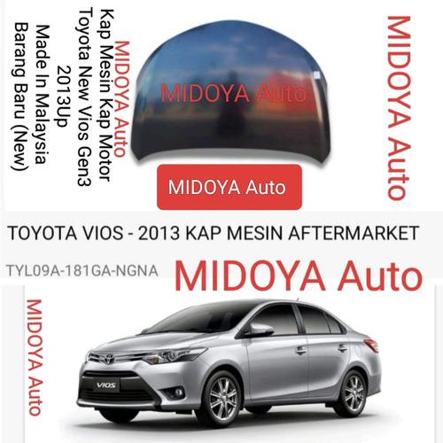 Jual Kap Mesin Kap Motor Toyota All New Vios Gen3 2013 Up Made In ...