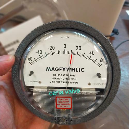 Jual Magnehelic Differential Pressure Gauge - 60 s/d 60 Pascal ...