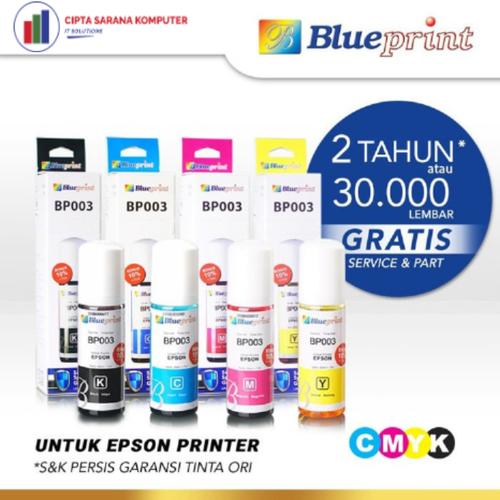 Jual Tinta Epson 003 BLUEPRINT Premium 72ml - Black - Kota Pontianak ...