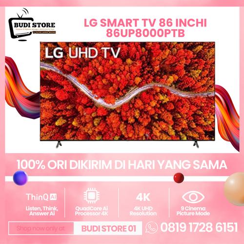 Jual LG SMART TV 86 INCHI 86UP80 4K UHD LED TV 86UP800-Second - Jakarta ...