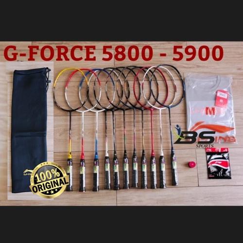 Jual RAKET BADMINTON LINING GFORCE G FORCE 5800 5900 SUPERLITE ORIGINAL ...