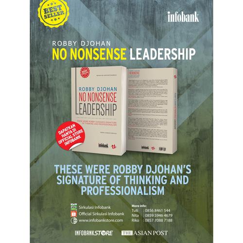 Jual Buku Robby Djohan "NO NONSENSE LEADERSHIP" - Jakarta Selatan ...
